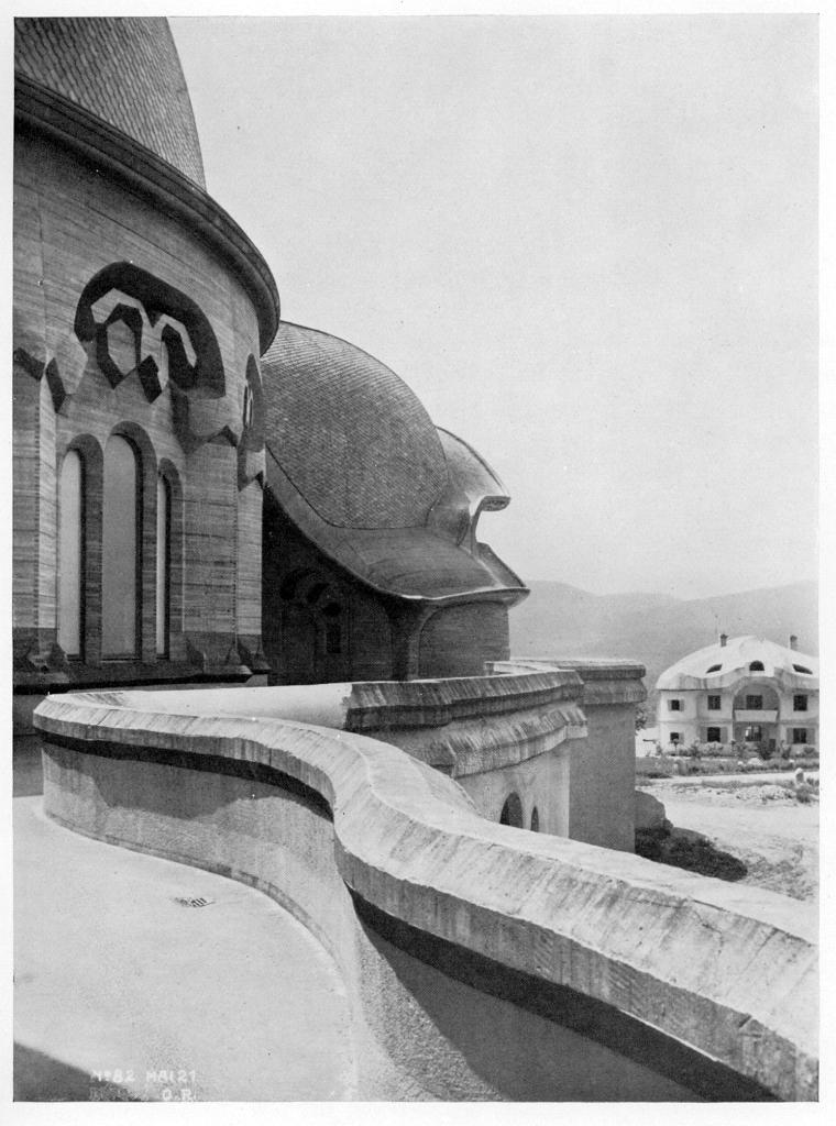 Exterior photos of Rudolf Steiner's First Goetheanum