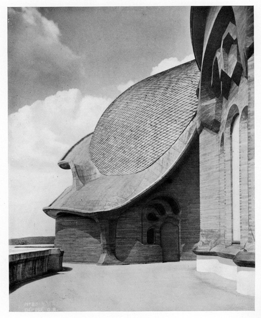 Exterior photos of Rudolf Steiner's First Goetheanum