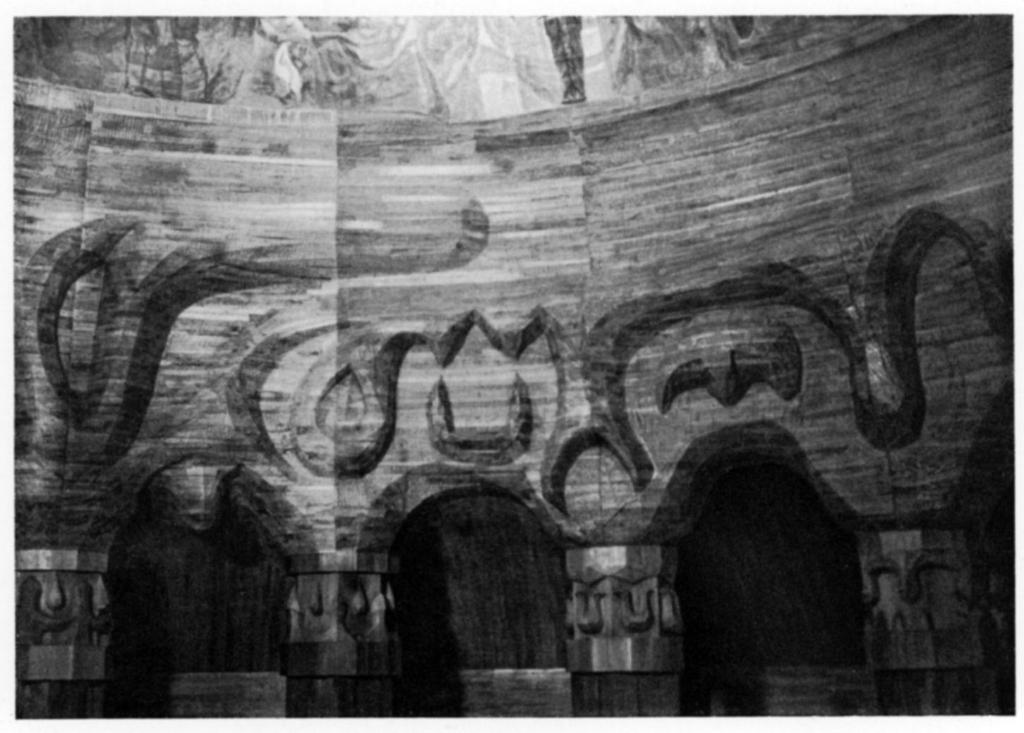 Interior photos of Rudolf Steiner's First Goetheanum