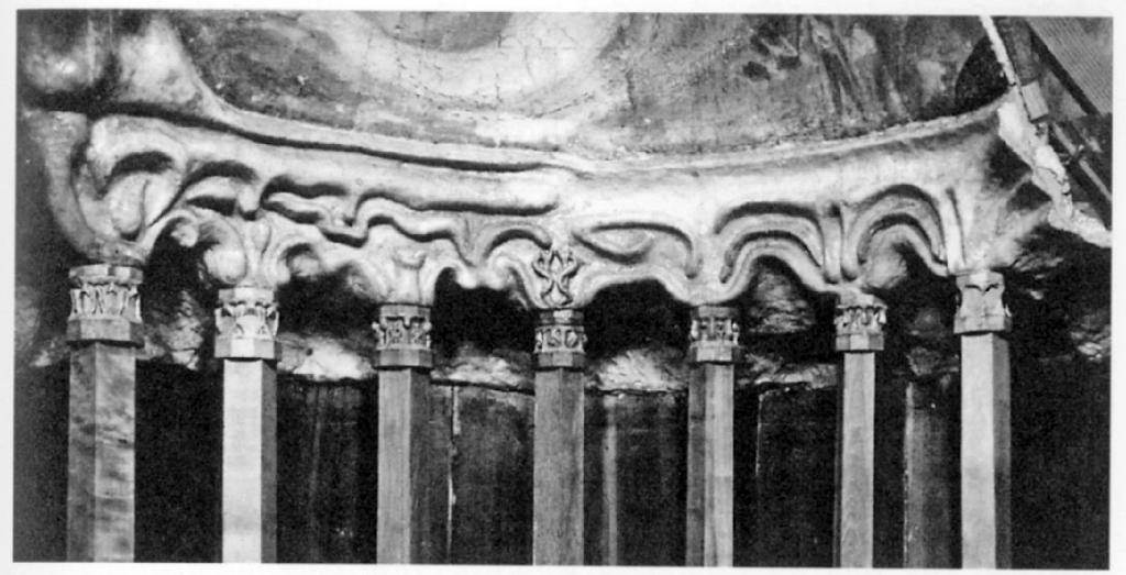 Interior photos of Rudolf Steiner's First Goetheanum
