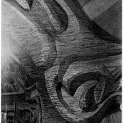 Interior photos of Rudolf Steiner's First Goetheanum
