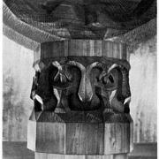Interior photos of Rudolf Steiner's First Goetheanum