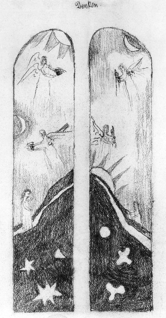 Glass Windows Designed by Rudolf Steiner