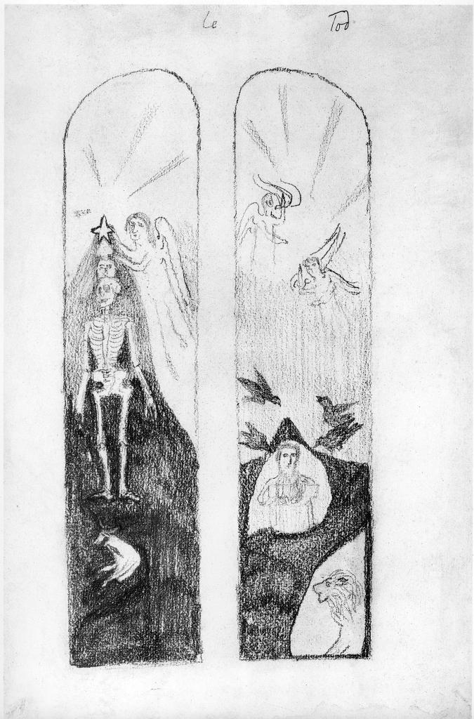 Glass Windows Designed by Rudolf Steiner