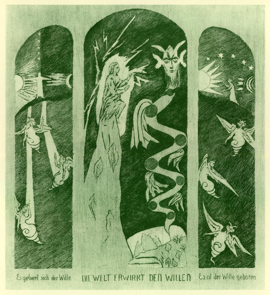 Glass Windows Designed by Rudolf Steiner